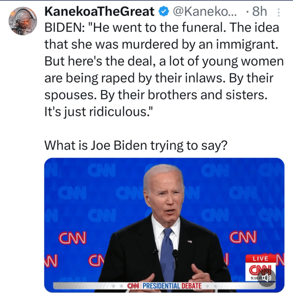 What is Creepy Joe talking about - Qanon News